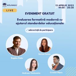 Eveniment gratuit: Evaluarea formativă modernă cu ajutorul standardelor ...
