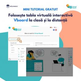 Tutorial gratuit Foloseste tabla interactiva virtuala VBoard