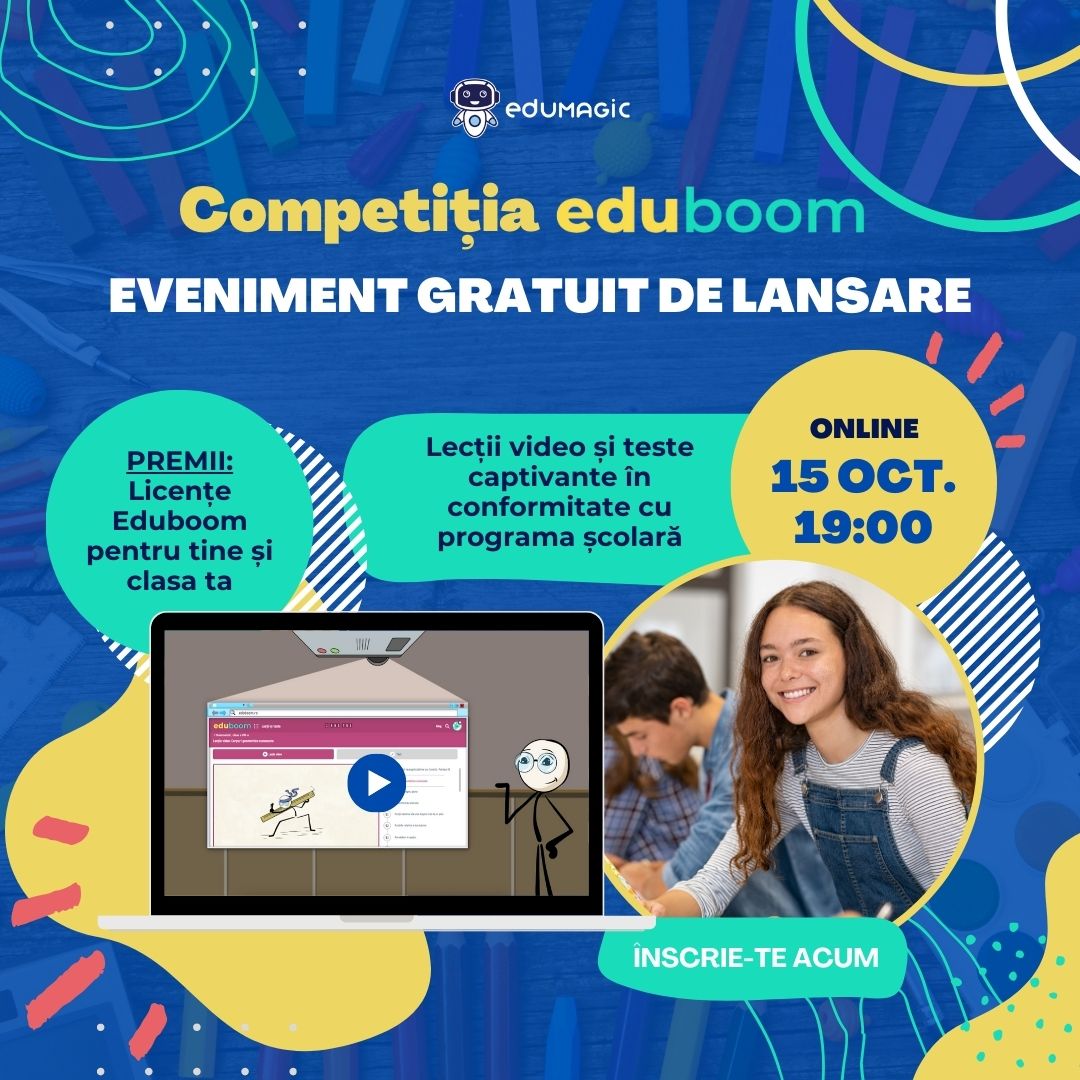Workshop gratuit „Utilizarea platformei Eduboom de lecții video și ...